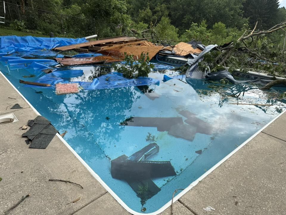 Roxbury residents describe chaos and cleanup after powerful storms ...