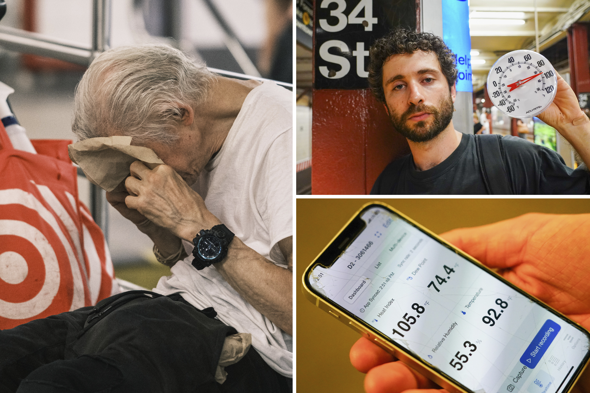 Quirky NYC art project sheds light on scorching hot subway stations ...