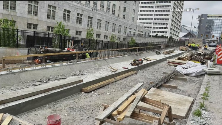 Atlanta Ted Turner bridge corridor reopens