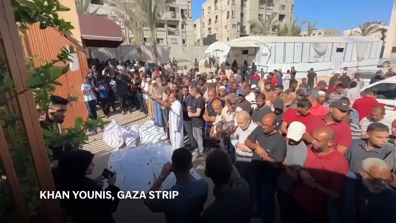 20 killed in Gaza as crowd surges at aid site run by an Israeli-backed ...