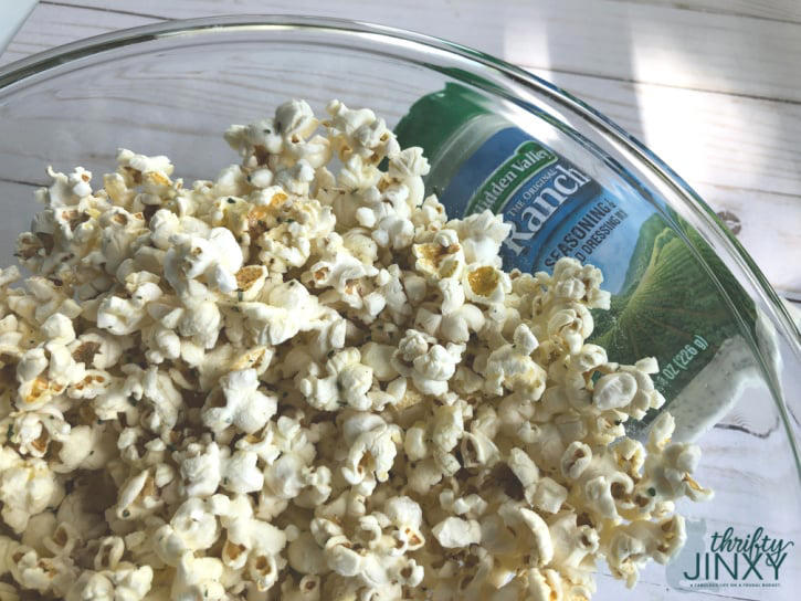 Easy Ranch Seasoned Popcorn Recipe