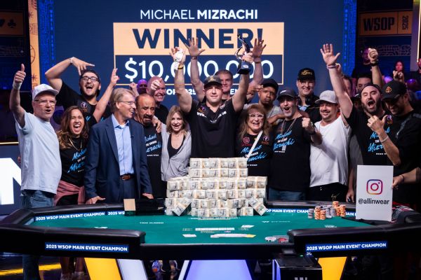 Michael Mizrachi wins 2025 World Series of Poker Main Event