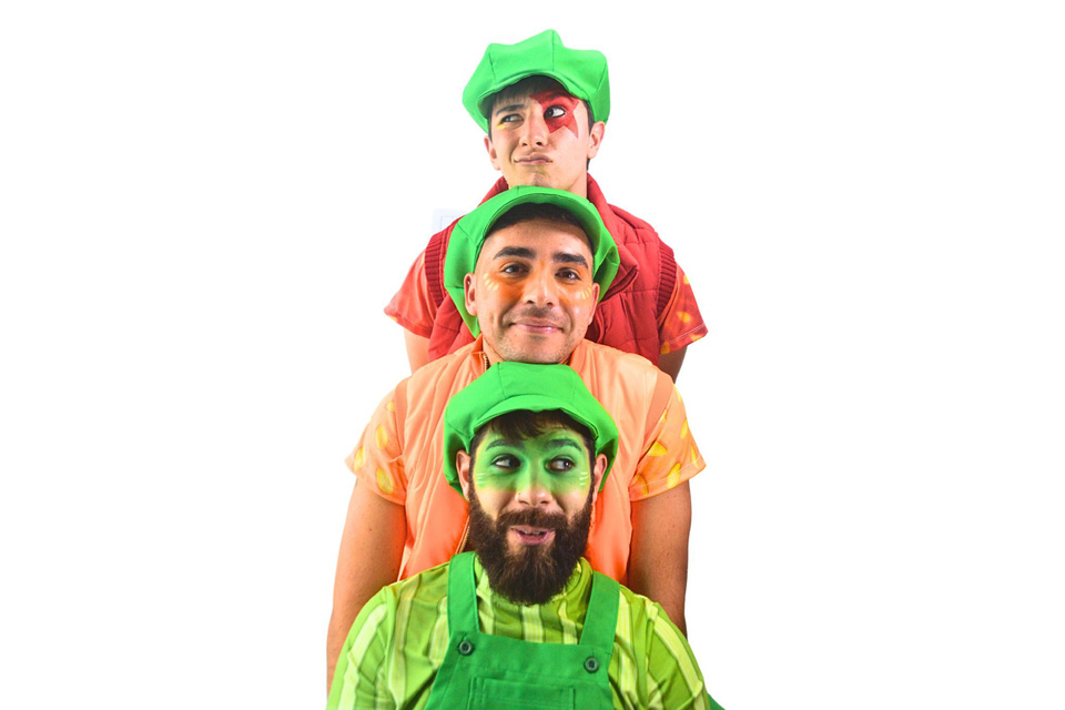 Una banda vegetal a pura risa