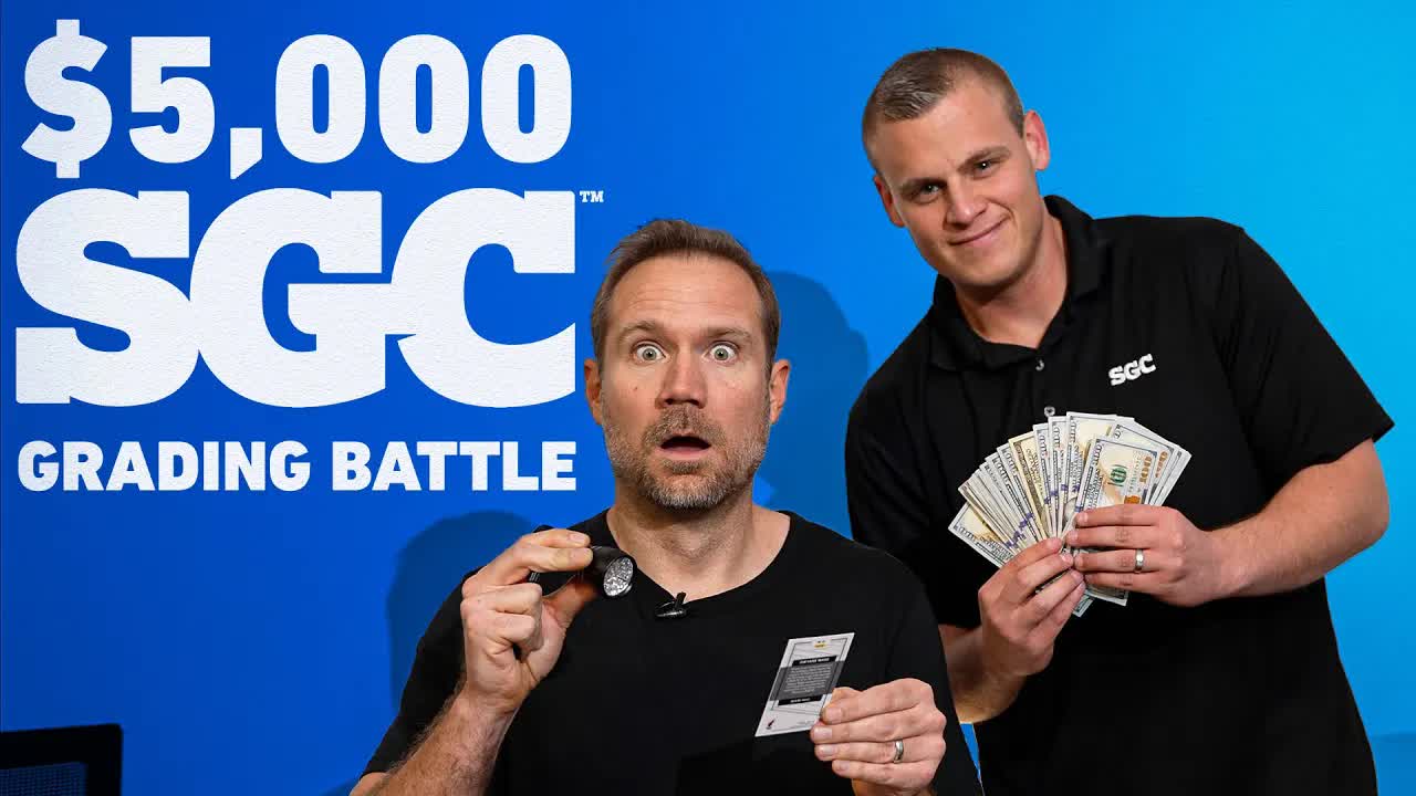 sports card investor: $5,000 card grading battle at sgc headquarters ...