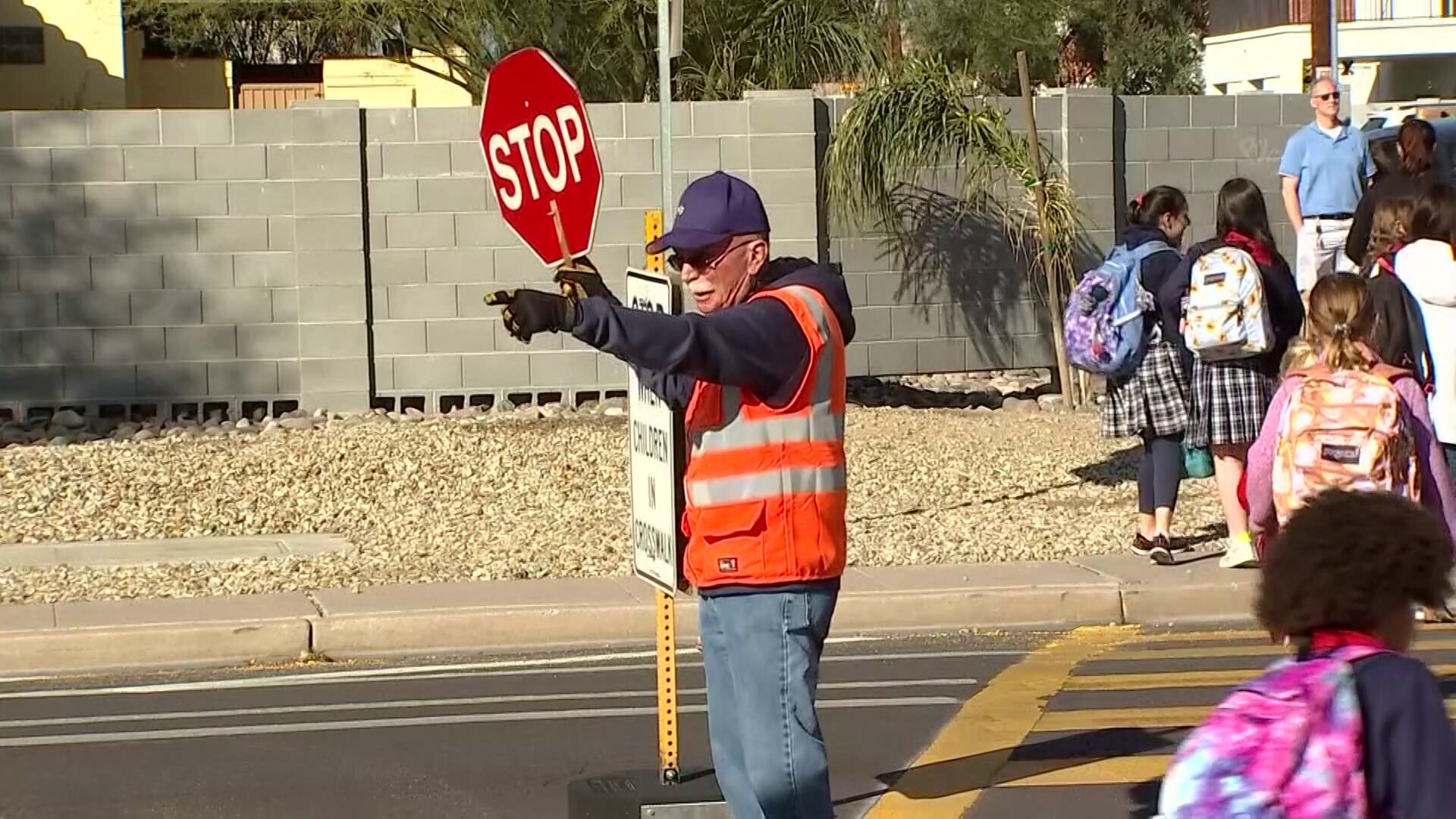 Phoenix-area crossing guards gear up for back-to-school safety