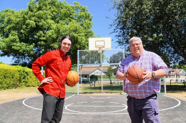 Basketball court among new facilities in Worcester park