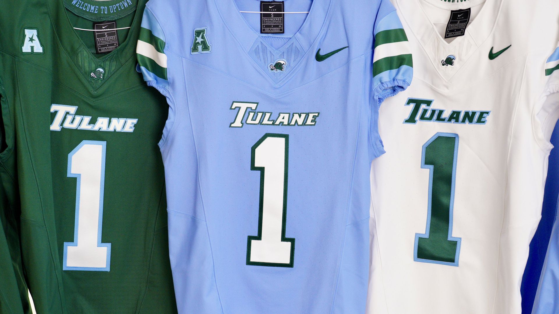 Tulane refreshes jerseys for 2025 season