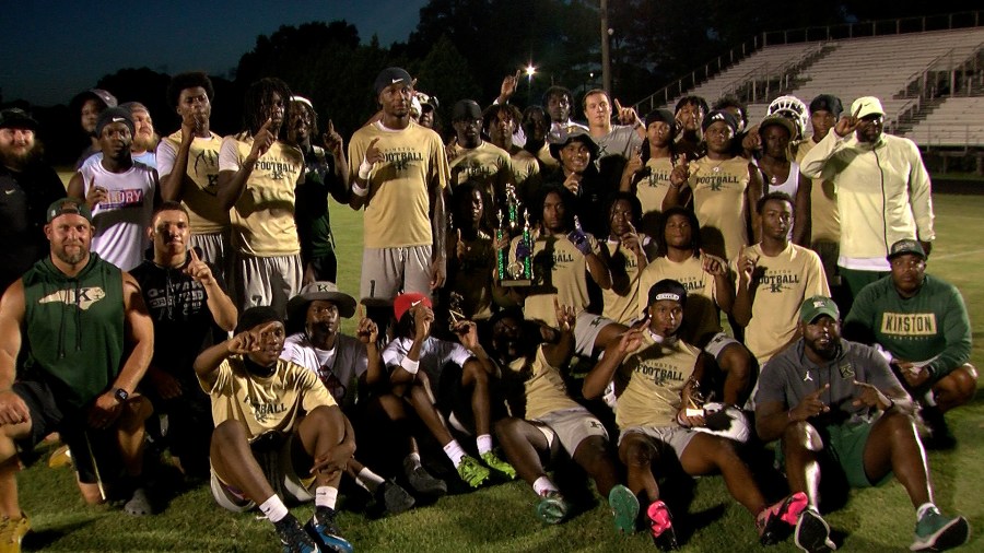 Kinston High School wins Third Annual Marvin Jarman 7-on-7 Tournament