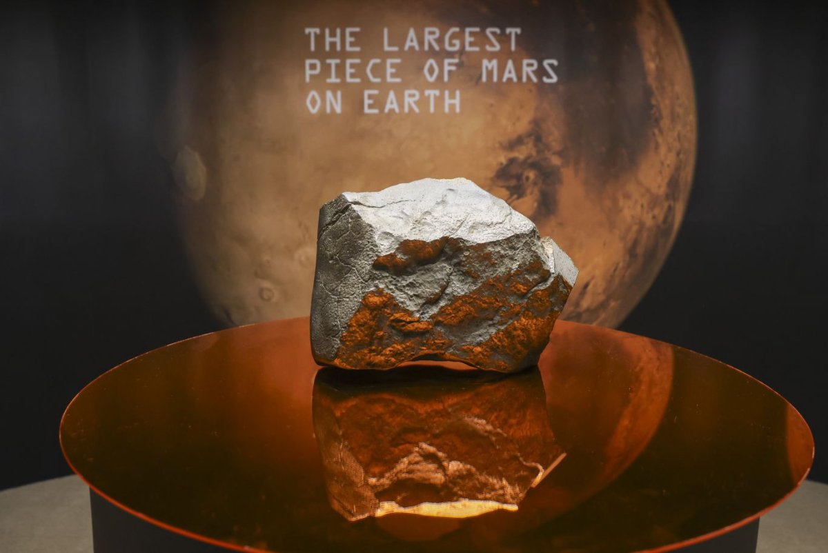 Largest piece of Mars on Earth sells for $5.3M in Sotheby's auction