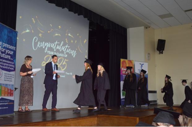 York High School hosts graduation ceremony for Year 9 pupils