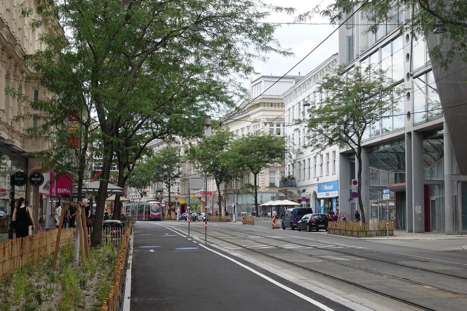 Das Problem der äußeren Mariahilfer Straße ist nicht nur die Optik