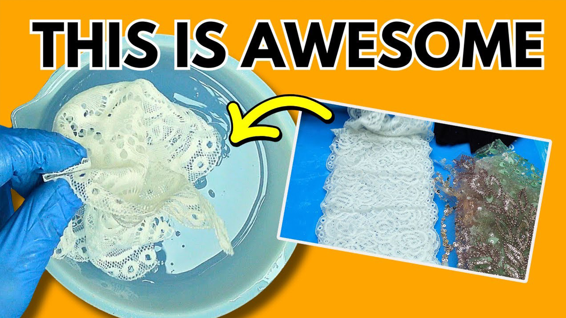 Combining Lace and Resin for Detailed Texture in Functional Art
