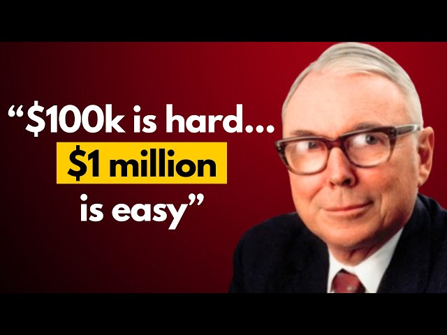 Charlie Munger why net worth explodes after $100k