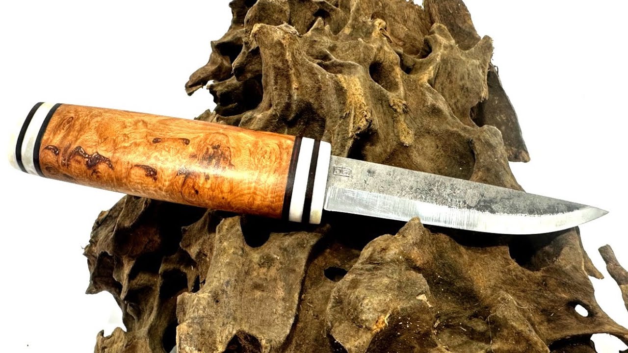 Fabricação de Facas - Osso, Couro e Raiz