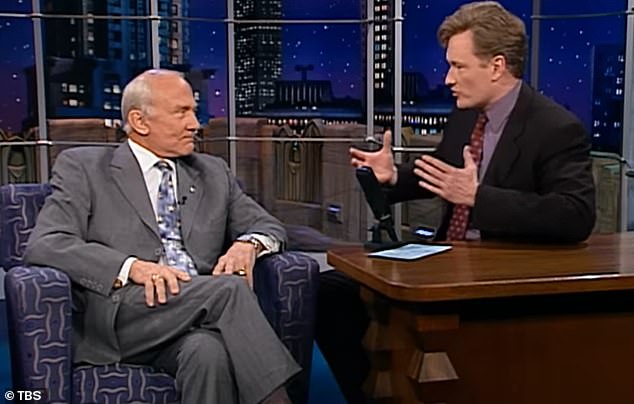 Buzz Aldrin caught 'admitting' Apollo 11 moon landing was faked during ...