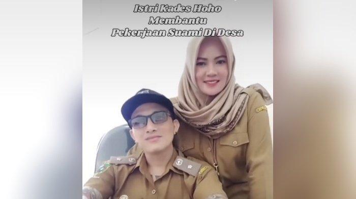 Sosok Erna Istri Hoho Alkaf Kades Viral Bertato,Profesinya Seorang ...