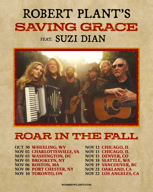 Six years after their first shows, Robert Plant's Saving Grace finally ...