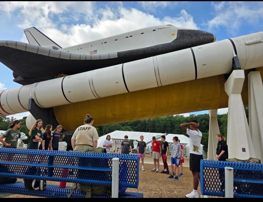 Four local Young Marines complete NASA camp