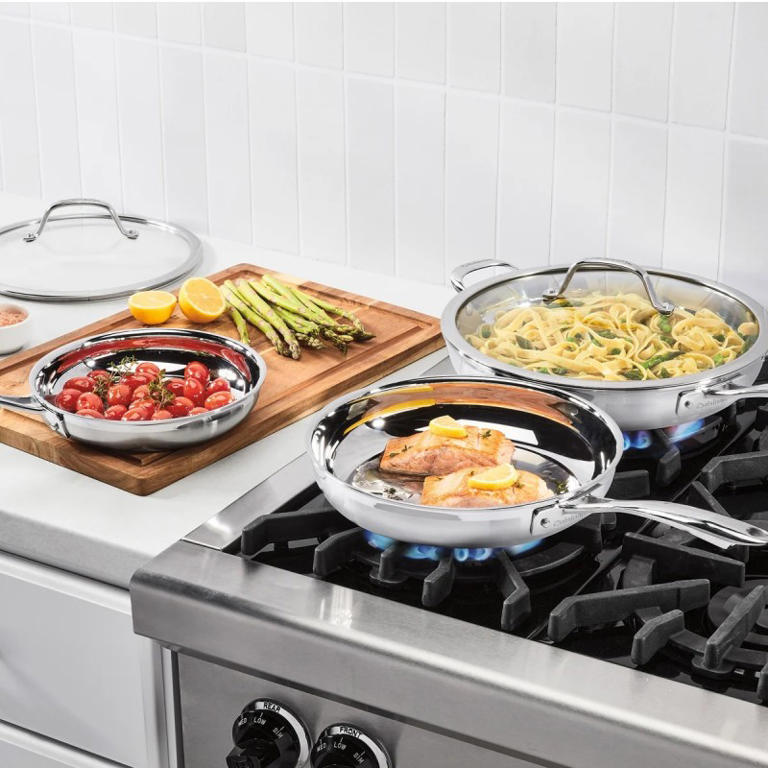 Costco’s 5-piece Stainless Steel Pan Set Is a Steal