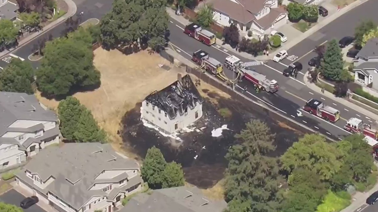 Historic Harlan House in San Ramon burns; home tied to California Gold Rush