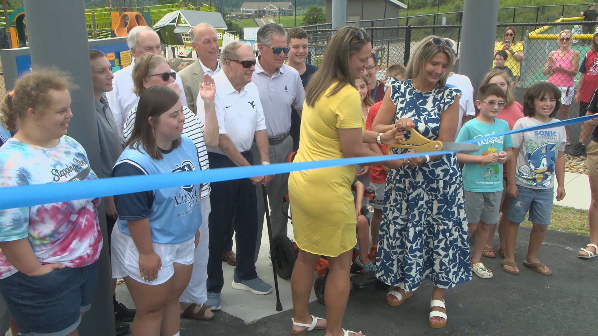 New inclusive playground opens at Mylan Park