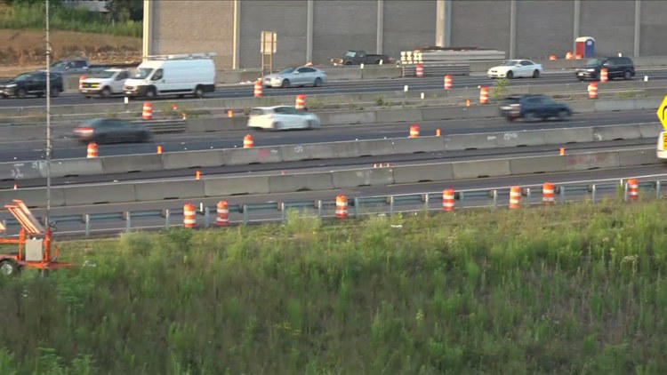 Second phase of traffic shift along I-495 scheduled Friday