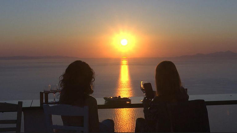 La bodega Manalis de Síkinos, un paraíso vinícola con vistas espectaculares