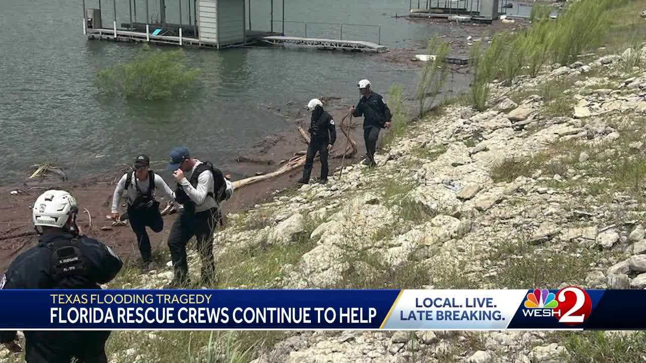 Florida first responders tackle tough conditions in Texas flood recovery