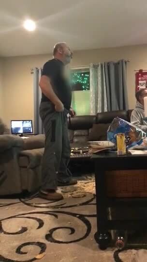 Guy Gets Angry at Football Game