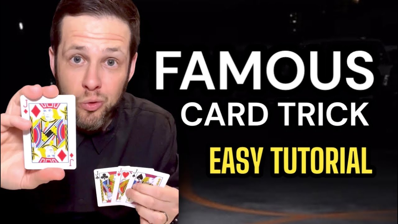 Famous Card Trick REVEALED – Easy & Visual Magic Tutorial! 🃏