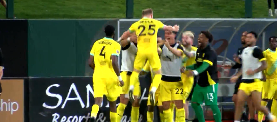 NM United’s Daniel Bruce is out for the season