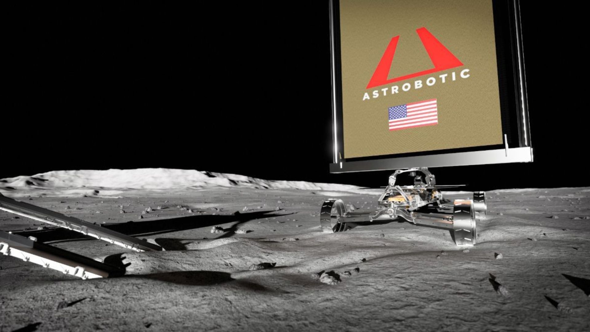 Astrobotic to develop 35m high solar arrays for Moon power grid