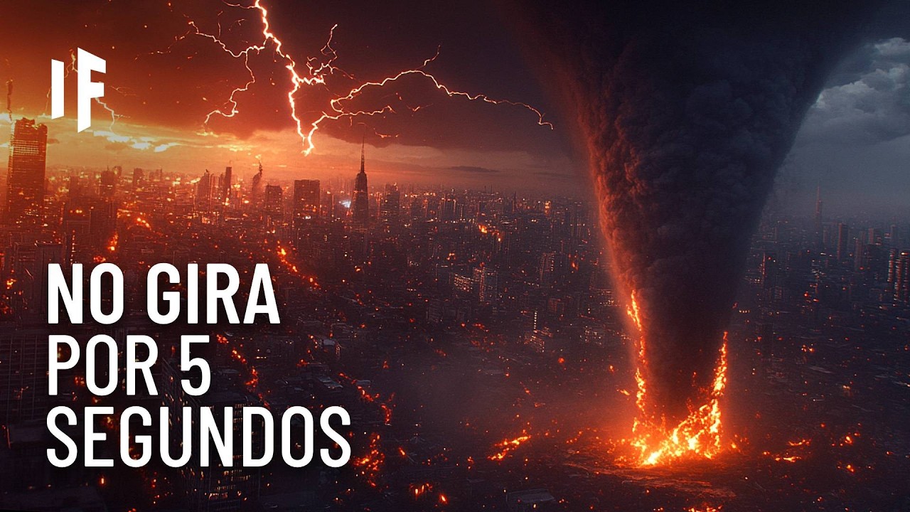 ¿Qué Pasaría Si la Tierra Dejara de Girar Por CINCO Segundos?