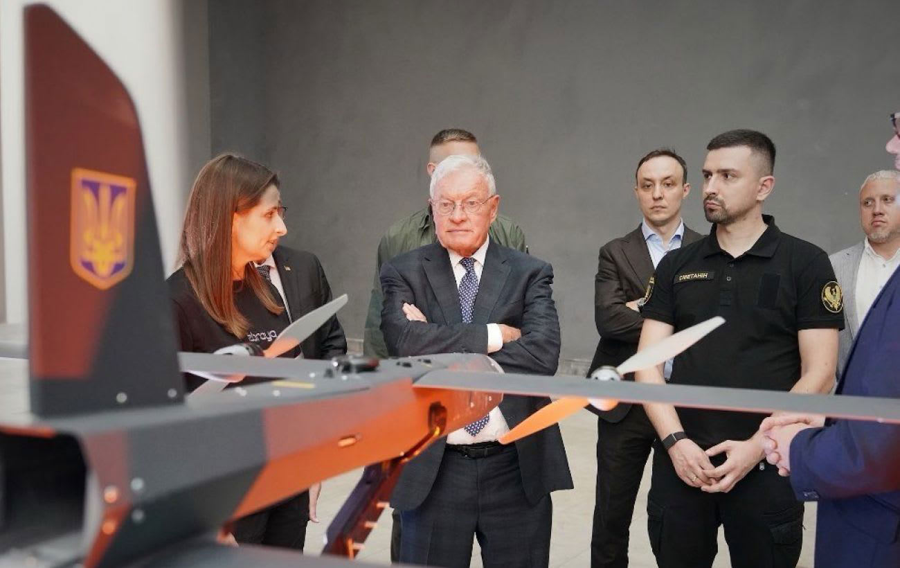 Kellogg impressed by Ukraine’s cutting-edge drone technology Kellogg impressed by Ukraine’s cutting-edge drone technology