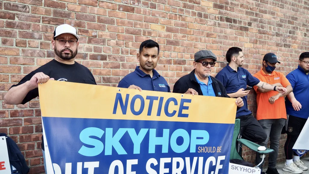 Eight Months & No Negotiations: SkyHop Workers Take on a $70M Company
