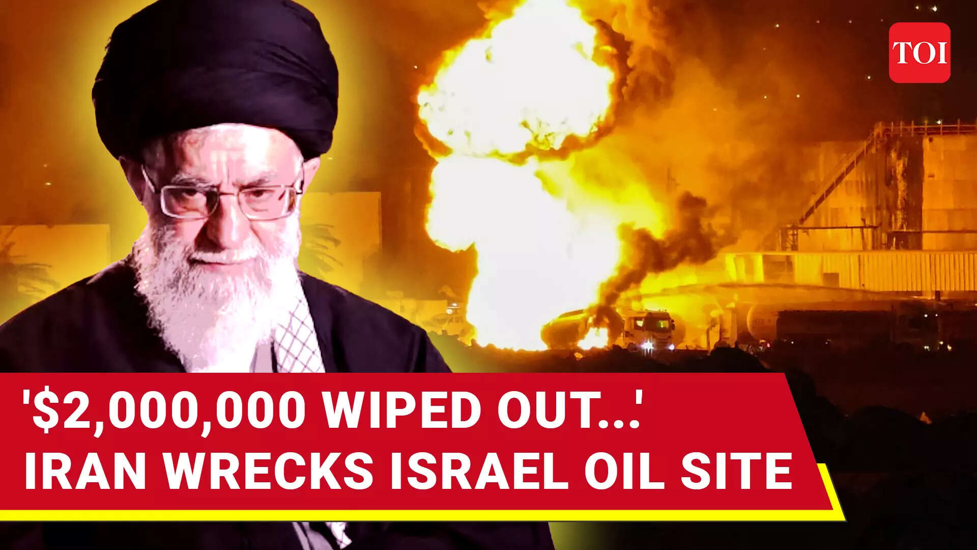 Israel Suffered Losses To The Tune of $200M After Iran Hits Haifa Oil ...