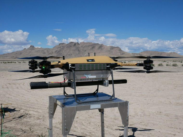 Dramatic moment UK drone takes out rival with air-to-air missile