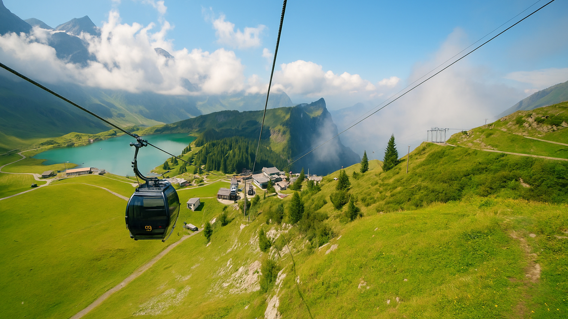 Visit Mount Titlis Trübsee Swiss Alpine Magic From Engelberg 4k