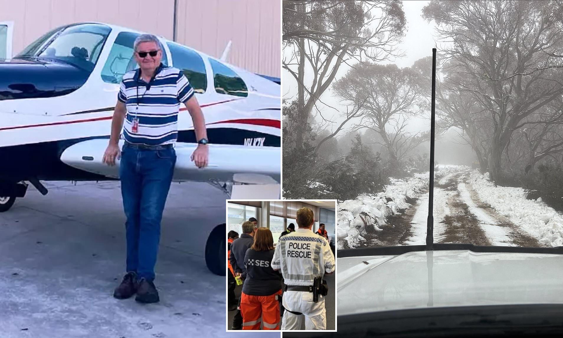 Plane that vanished over the Snowy Mountains is located - as pilot's ...