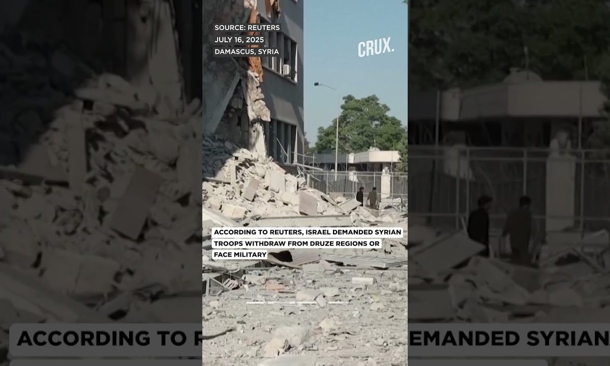 Israel Strikes Damascus Live On Air, Hundreds Dead As Syria Refuses ...