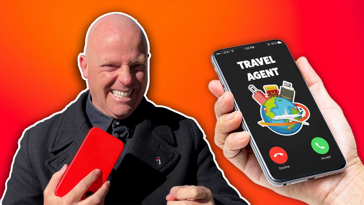 Prank Calling a Travel Agent! “Can I Fly Somewhere With No Feelings?”