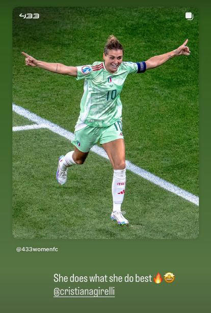 Swiss star Alisha Lehmann sends message to Juventus team-mate Cristiana Girelli after Euros heroics