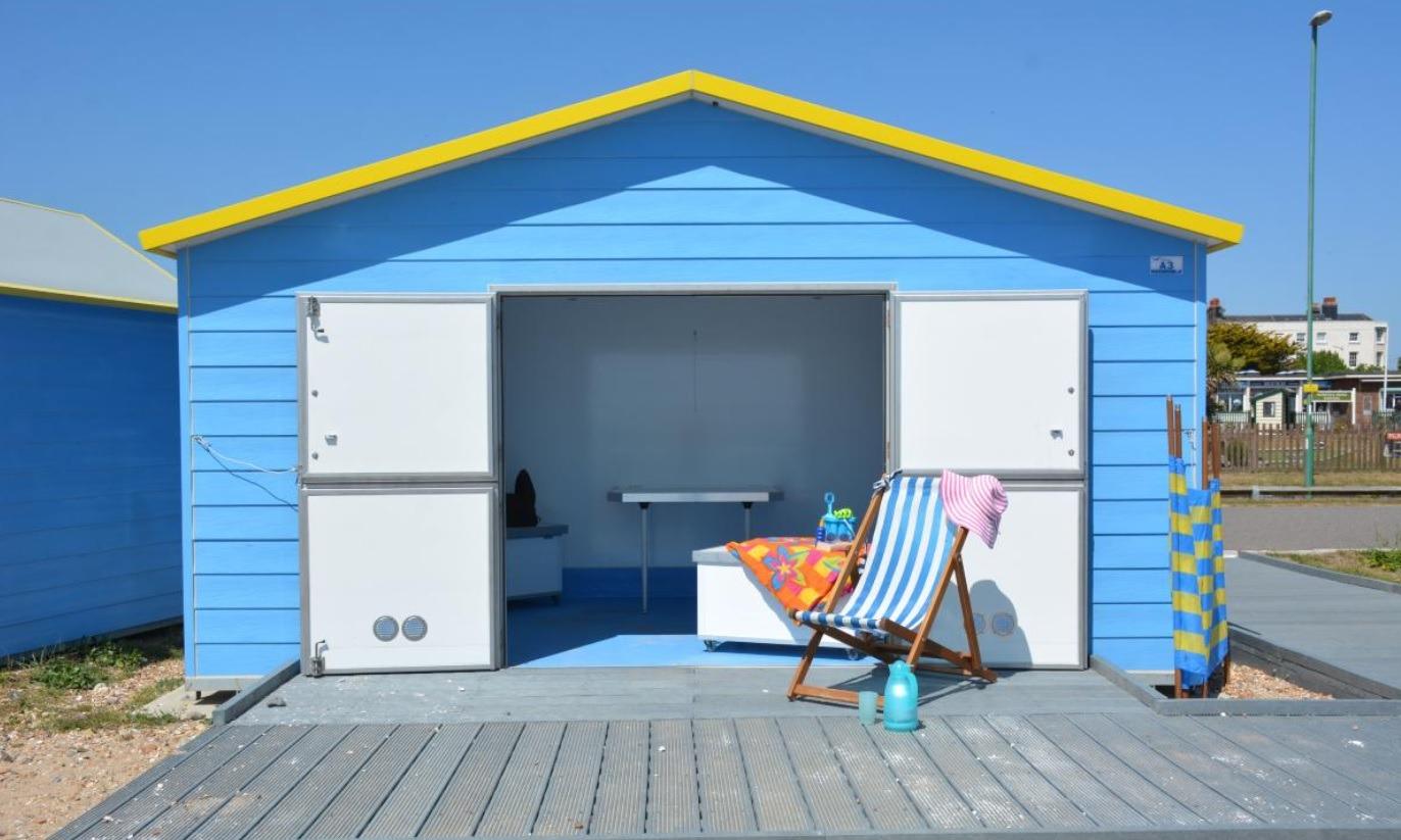 Accessible Littlehampton beach huts now available for hire