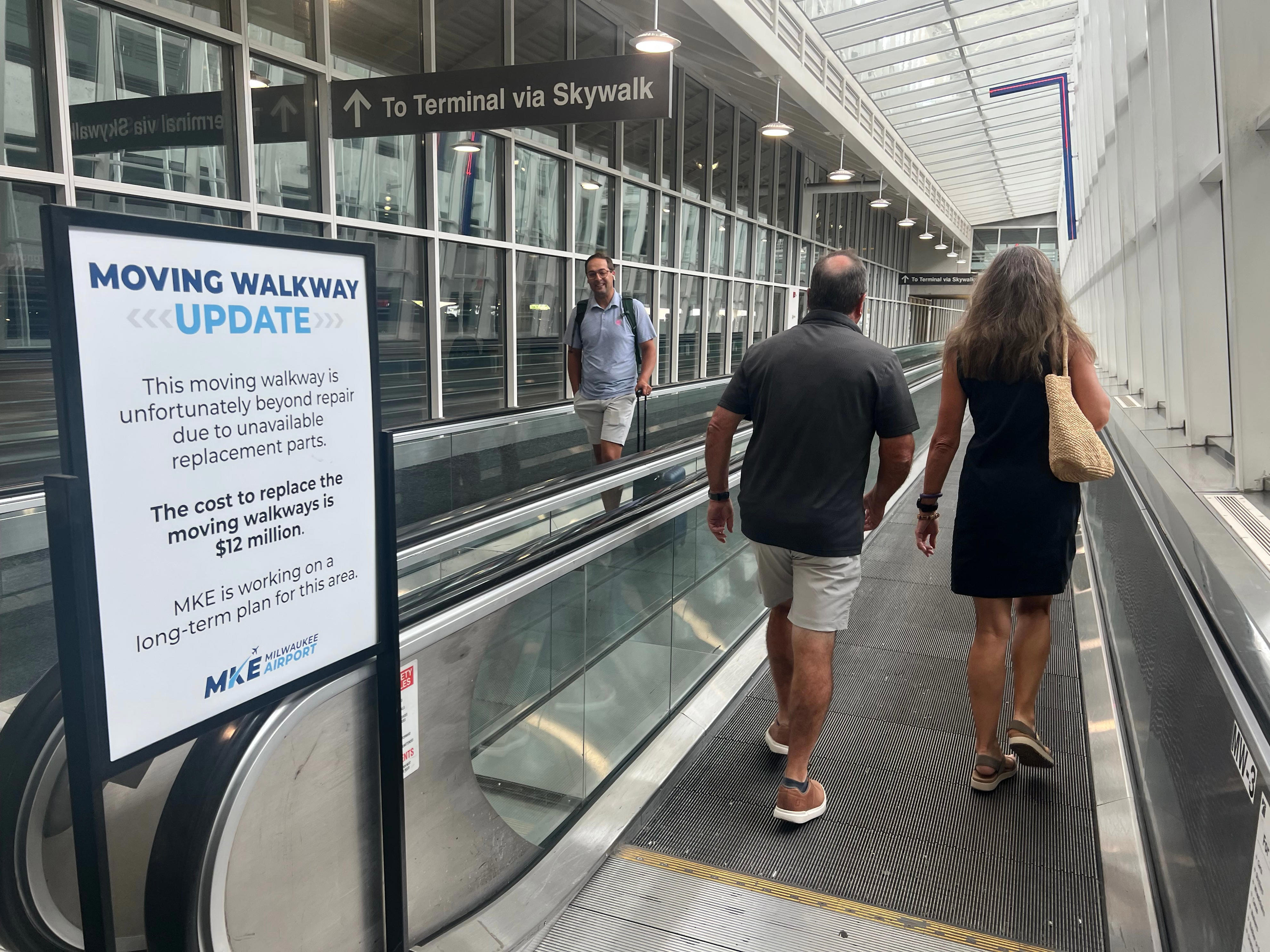 $12 million to repair Milwaukee airport's moving walkway? Here's what's ...