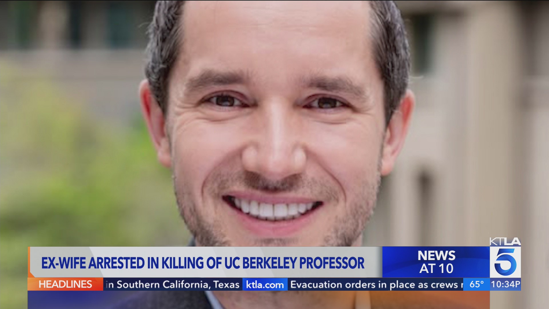 Ex-wife arrested in murder of UC Berkeley professor