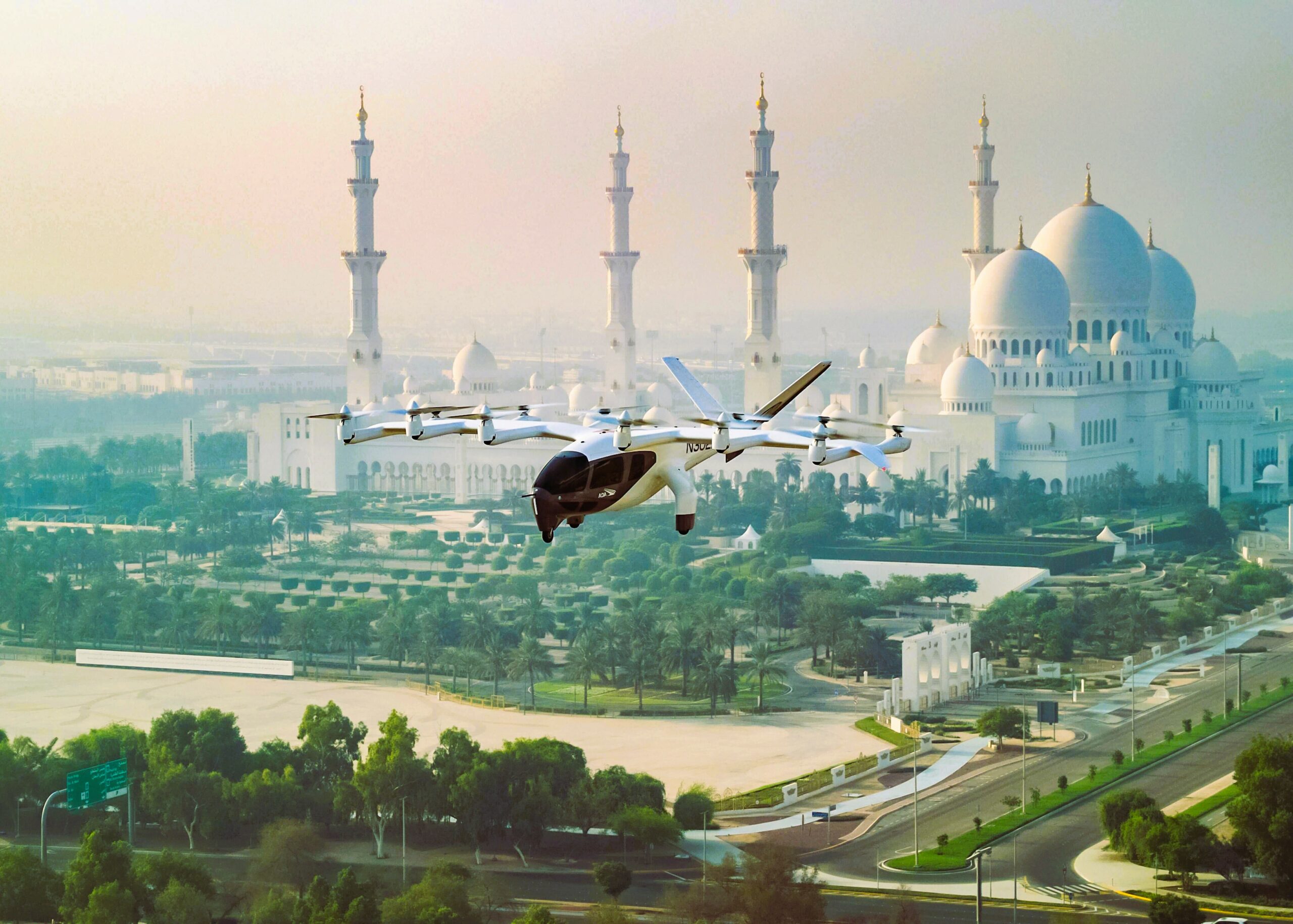 Air taxi race intensifies in Abu Dhabi