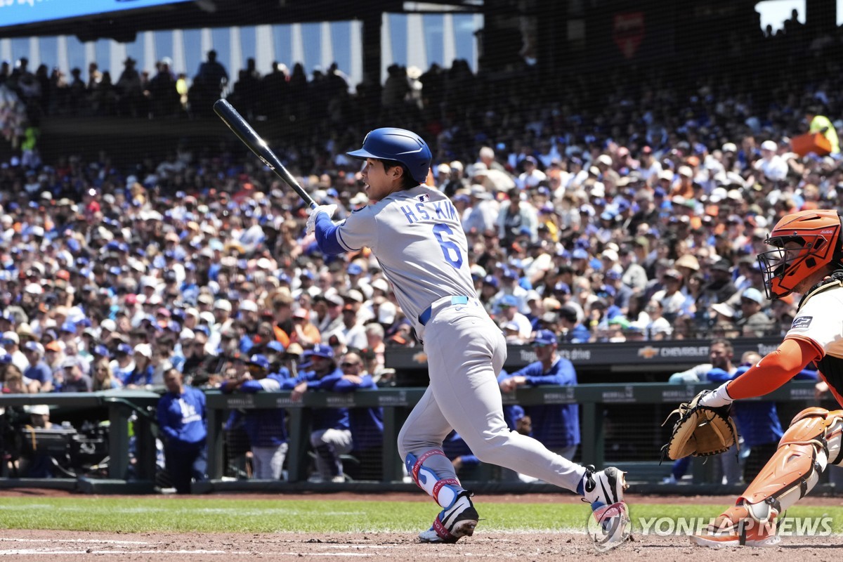 김혜성, 신인왕 모의투표 NL 4위…"다재다능하고 출전기회 늘어"