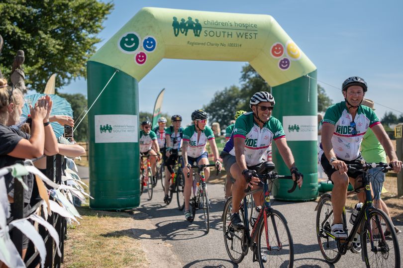 Cyclists conquer 205 miles in blazing heat to raise £320k for kids