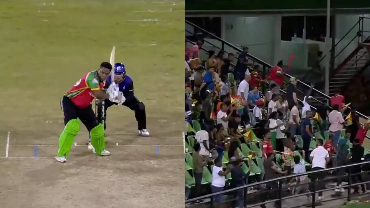 Carnage! 5 sixes in 1 over - Vaibhav Suryavanshi's left-handed partner ...