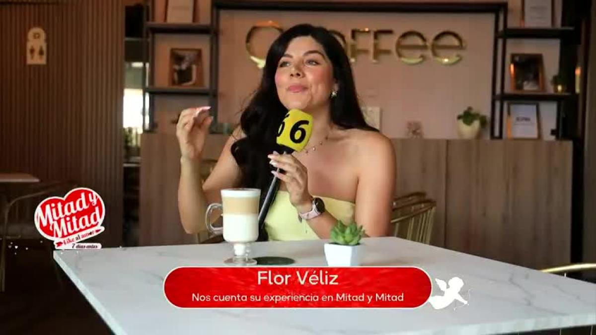 Flor Véliz recuerda su polémica salida de 'Mitad y Mitad'